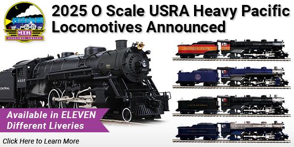 2025 O Scale Premier 4-6-2 USRA Heavy Pacific Steam Announced | MTH Trains