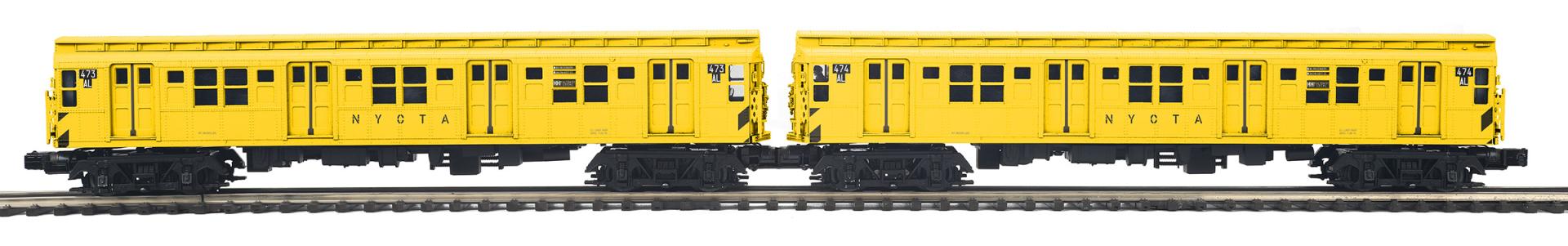 Metropolitan Transportation Authority O Scale Premier R9 2-Car Subway Set Add-On (Non-Powered ...