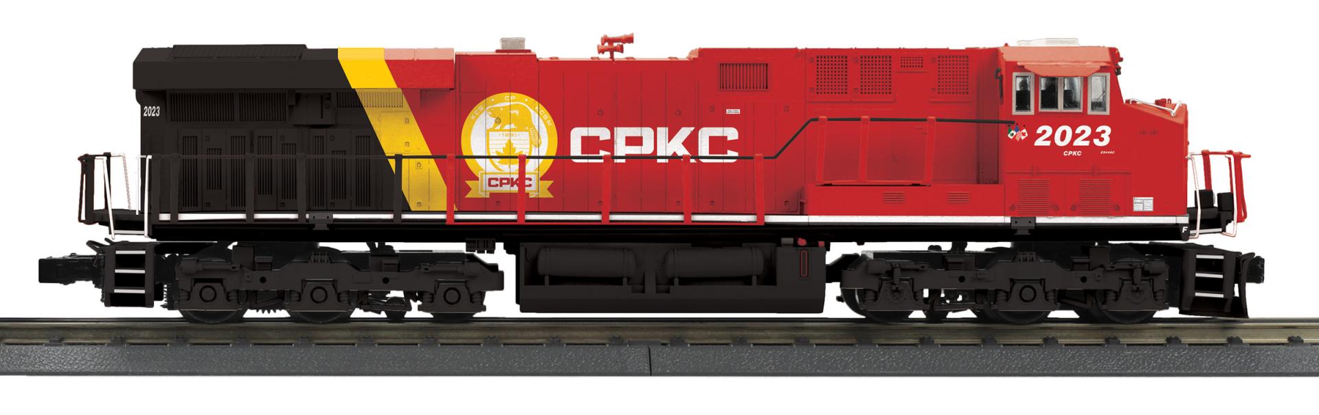 Canadian Pacific Kansas City O Gauge RailKing ES44AC Imperial Diesel Engine With Proto-Sound 3.0 ...