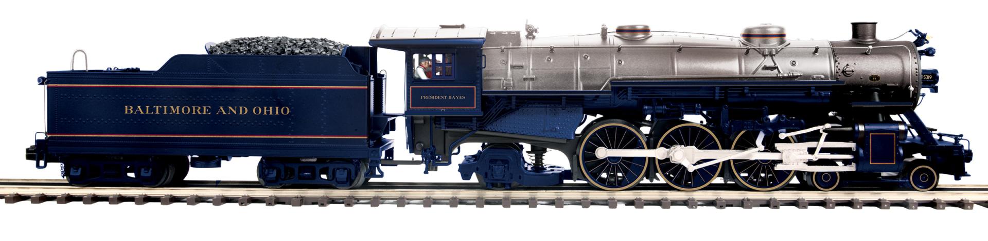 Baltimore & Ohio O Scale Premier 4-6-2 USRA Heavy Pacific Steam Engine ...