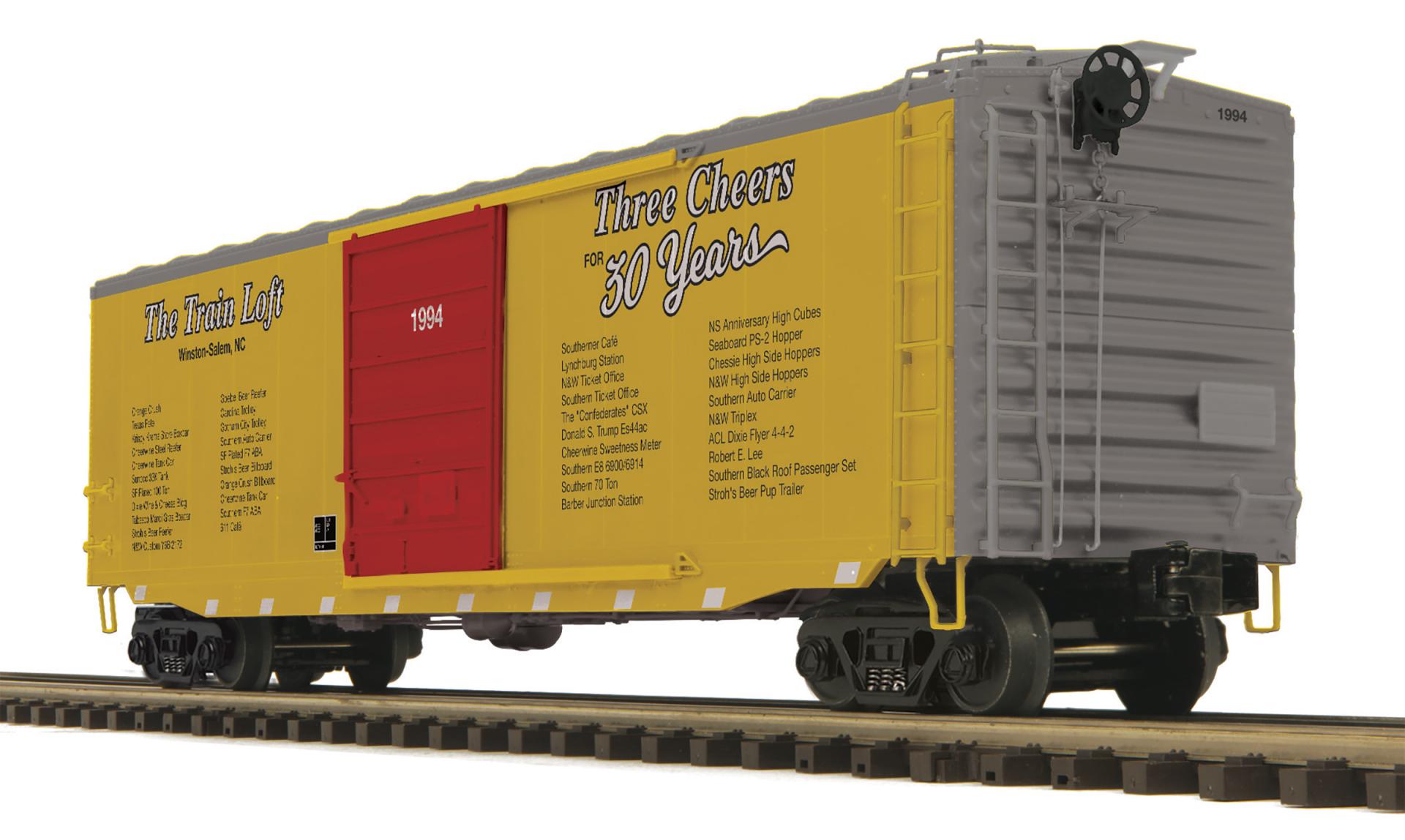 Train Loft 30th Anniversary O Scale Premier 50’ Ps-1 Box Car w ...