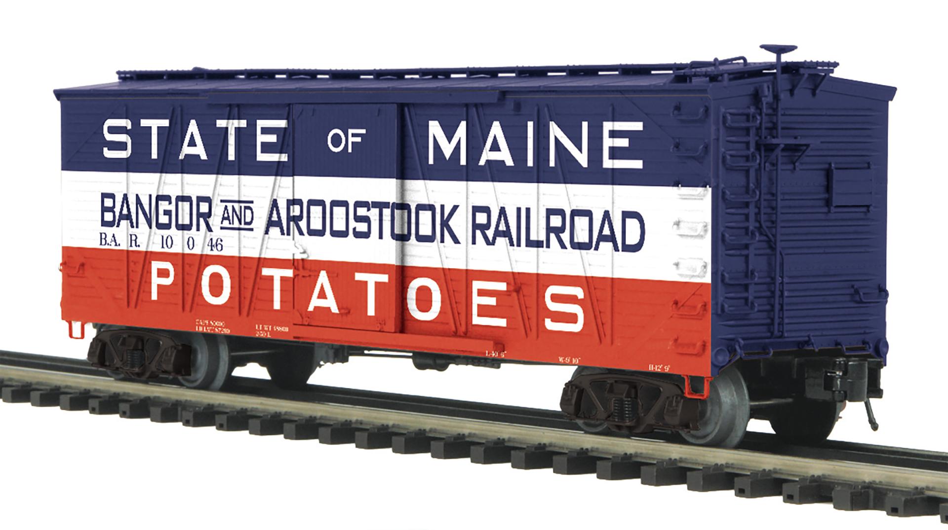 O Scale Premier Bangor & Aroostook 40’ USRA Single Sheathed Box Car | MTH Trains