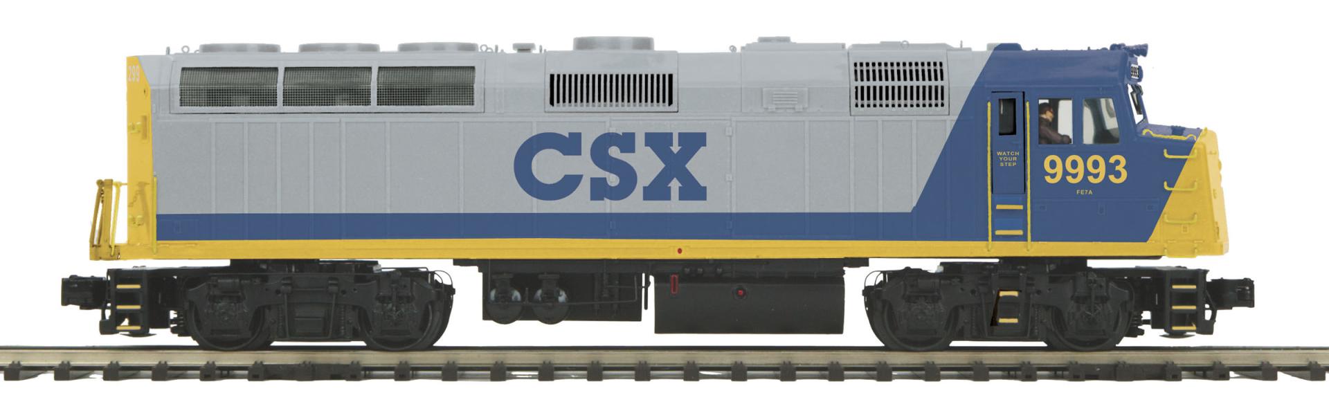 CSX O Scale Premier F40PH Diesel Engine With Proto-Soundr 2.0 | MTH Trains