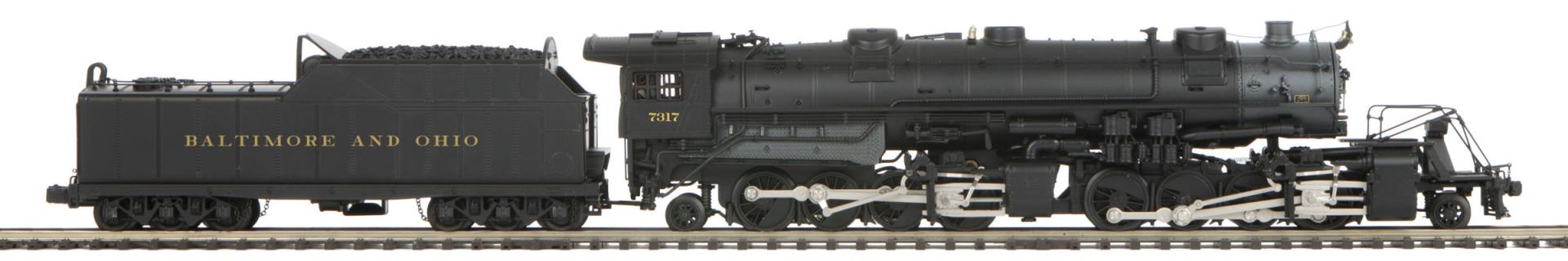 Baltimore & Ohio O Scale Premier 2-8-8-2 Y3 Steam Engine With Proto ...