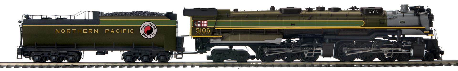 Northern Pacific O Scale Premier 4-6-6-4 Z-6 Challenger Steam Engine w ...