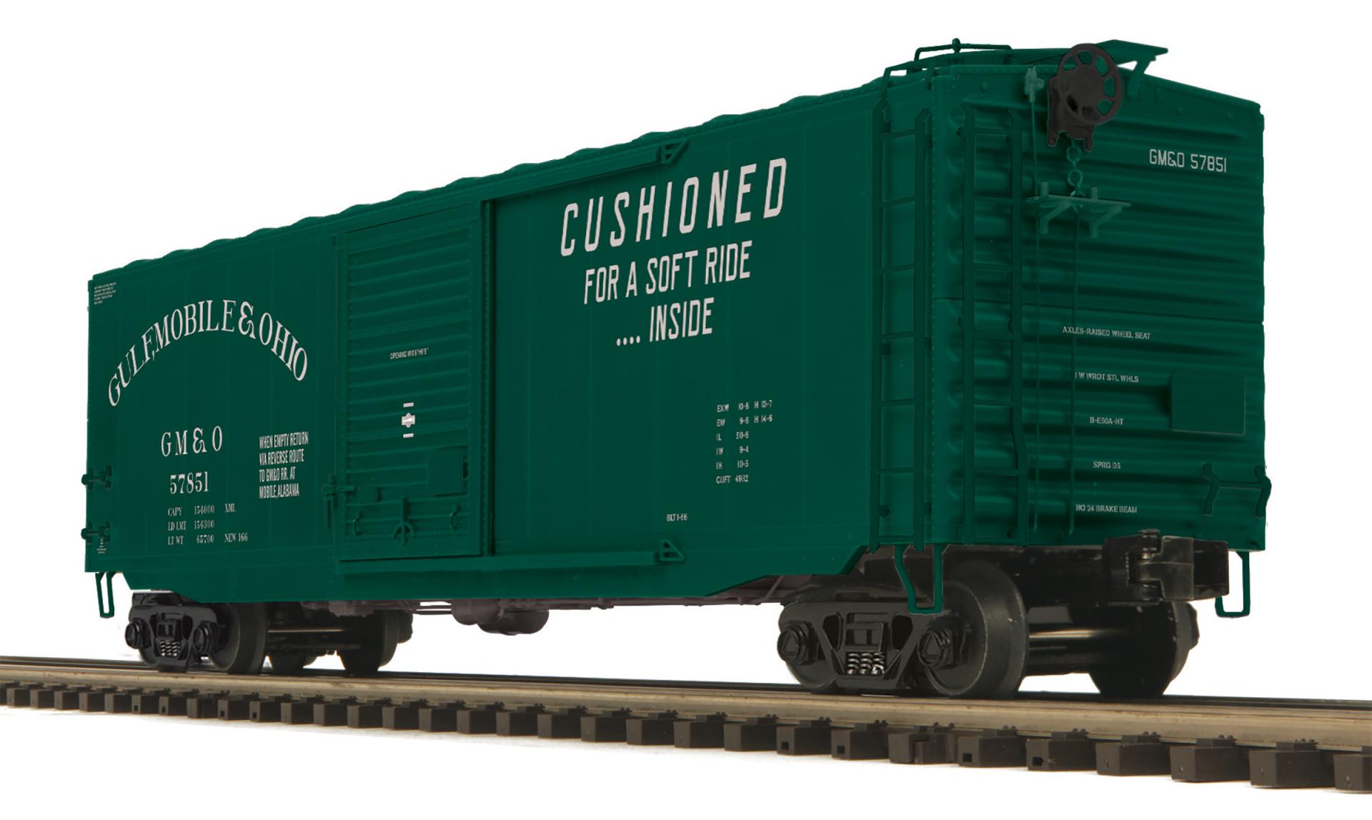 Gulf, Mobile & Ohio O Scale Premier 50’ Ps-1 Box Car w/Youngstown ...