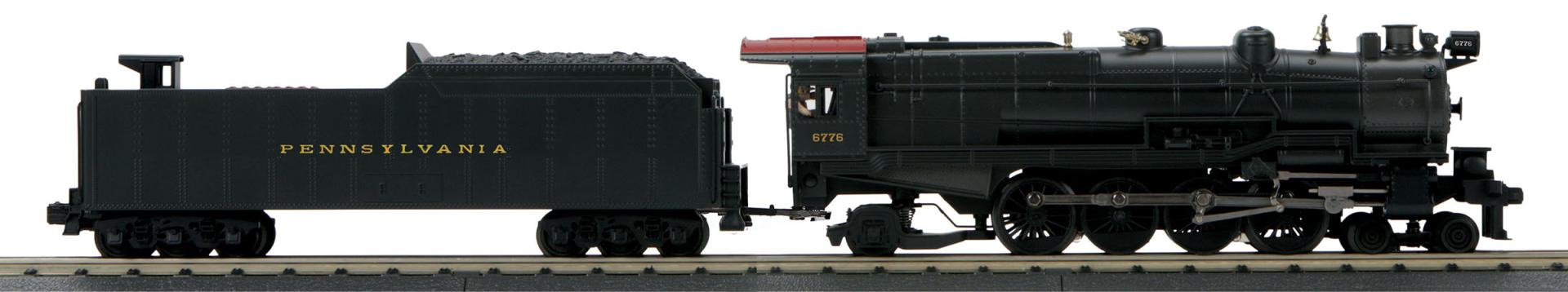 Pennsylvania O Gauge RailKing 4-8-2 Imperial M-1a Mountain Steam Engine ...