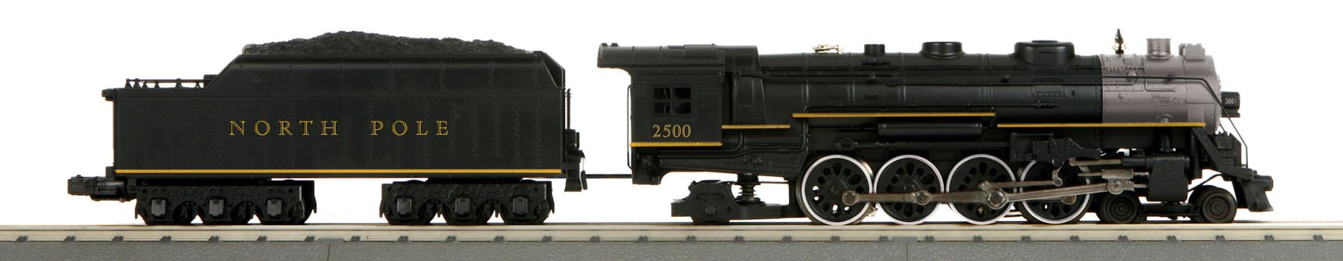 North Pole O Gauge RailKing 4-8-2 L-3 Mohawk Steam Engine w/Proto-Sound ...