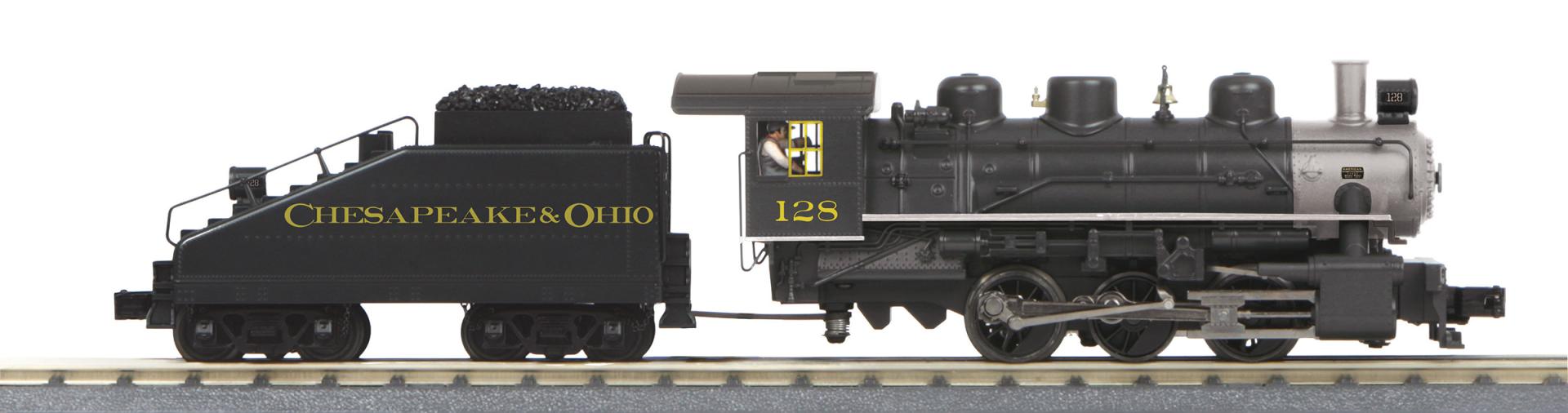 Chesapeake & Ohio O Scale RailKing 0-6-0 Imperial USRA Steam Switcher w ...