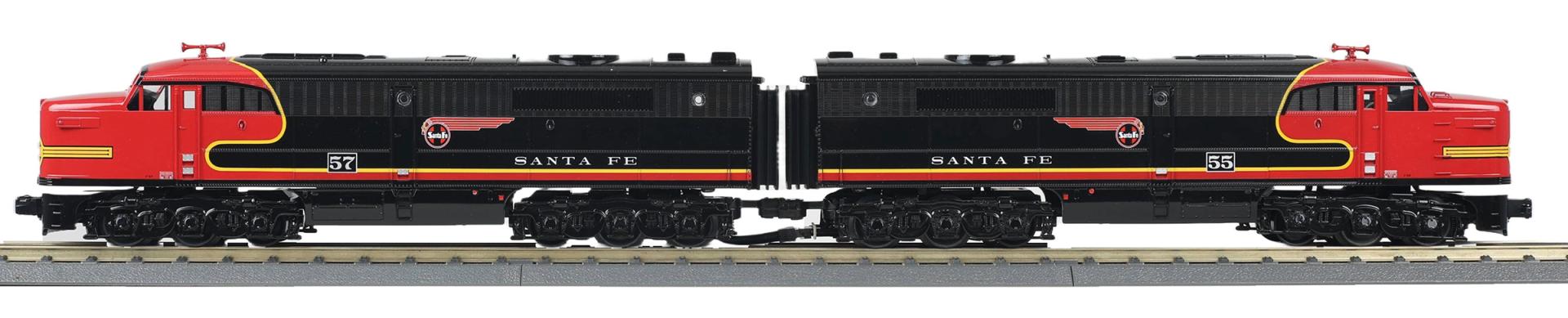 Santa Fe O Gauge RailKing Alco PA AA Diesel Set w/Proto-Sound 3.0 | MTH ...