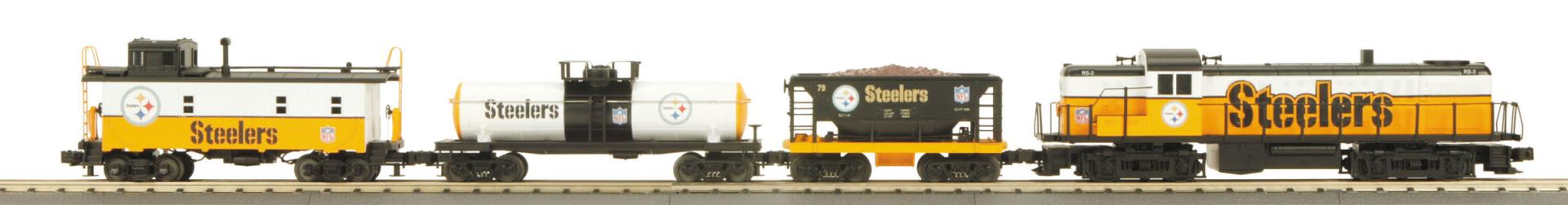 NFL - Pittsburgh Steelers O Gauge RailKing Scale Rs-3 R-T-R Deluxe ...