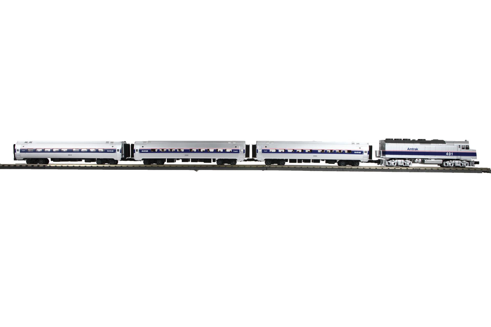 Amtrak O Gauge RailKing F40PH Diesel R-T-R Passenger Train Set w/Proto ...