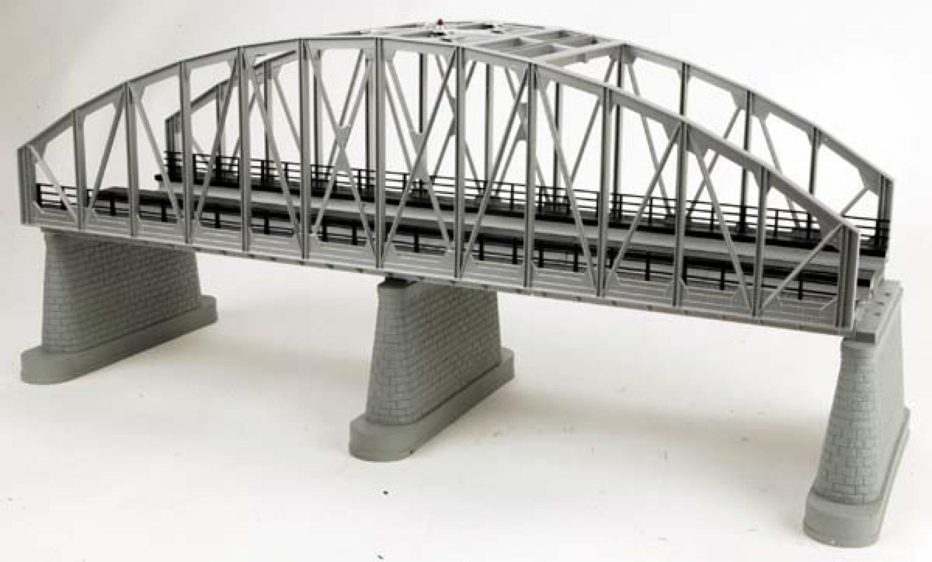 O Gauge RealTrax O 2-Track Steel Arch Bridge | MTH Trains