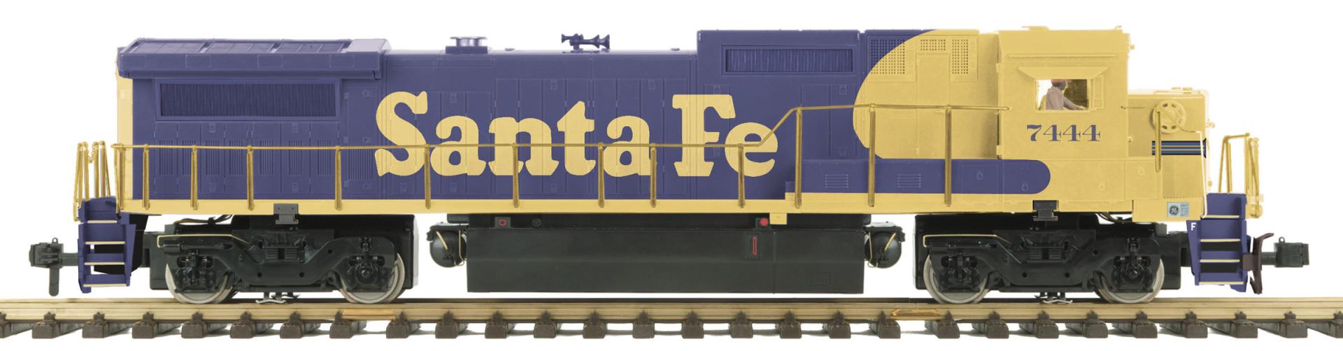 Santa Fe G Gauge RailKing One Gauge Dash-8 Diesel Engine (Narrow Nose/4 ...