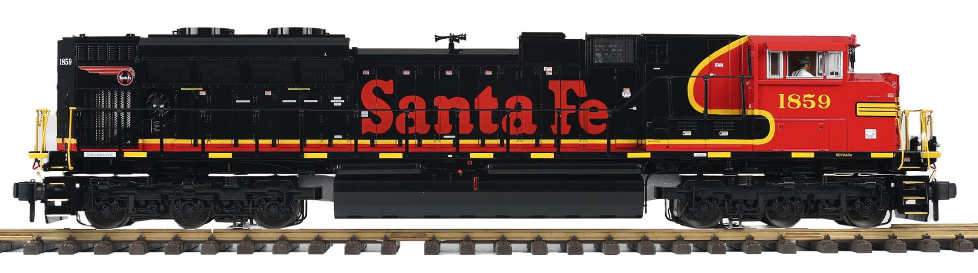 Santa Fe G Gauge RailKing One Gauge SD70ACe Diesel Engine w/Proto-Sound ...