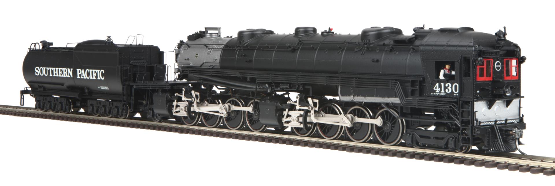 Southern Pacific HO Scale MTH HO 4-8-8-2 AC-6 Cab Forward Steam Engine ...